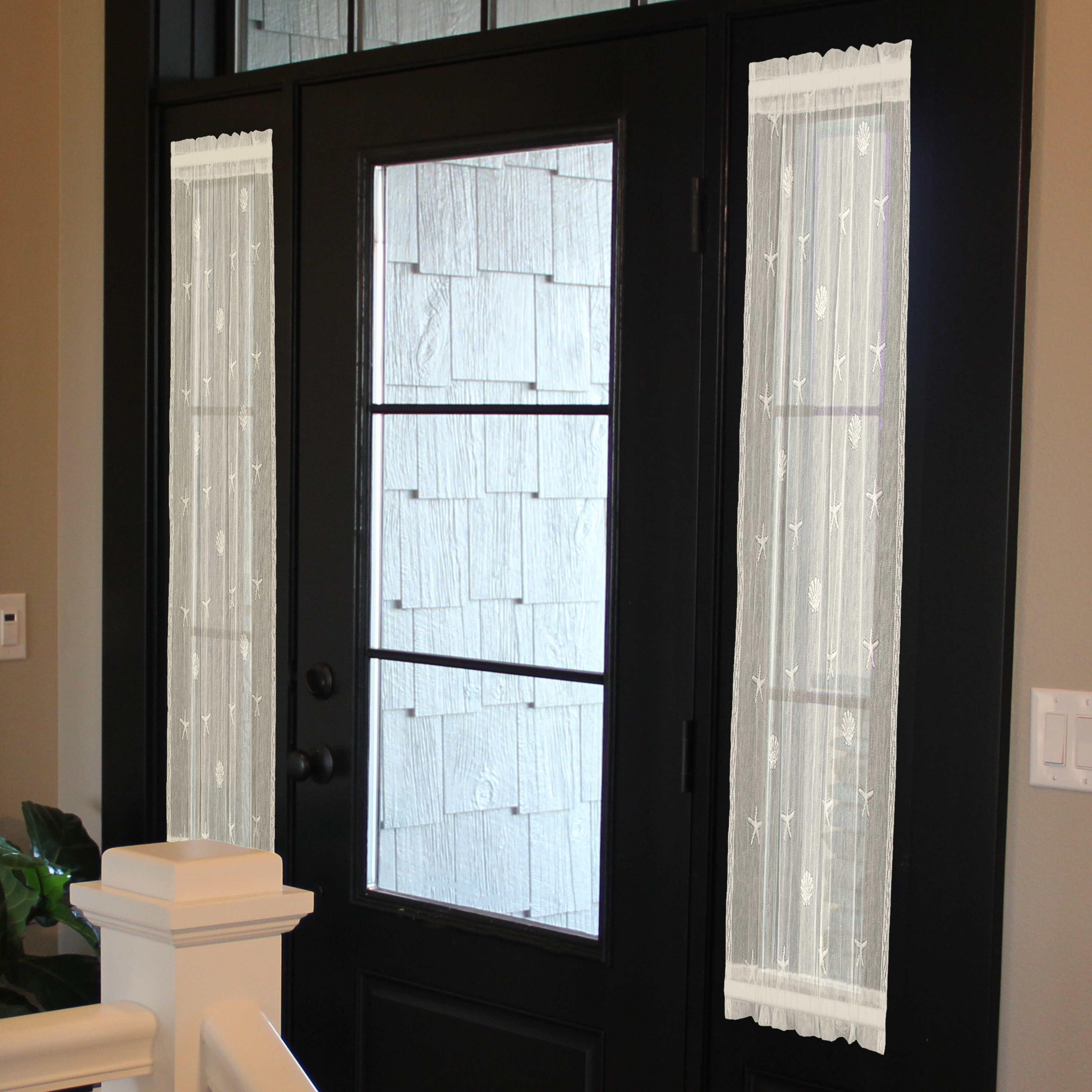 Highland Dunes Lundy Sheer Rod Pocket Single Curtain Panel & Reviews ...