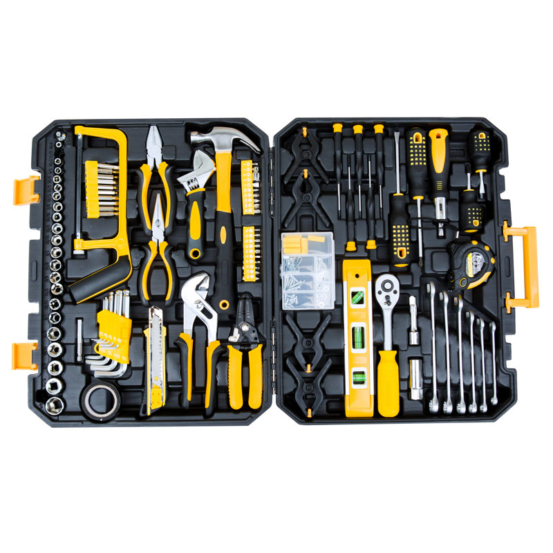 WFX Utility™ 198 Piece Mechanics Tool Set With Socket Hand Tool Kit ...