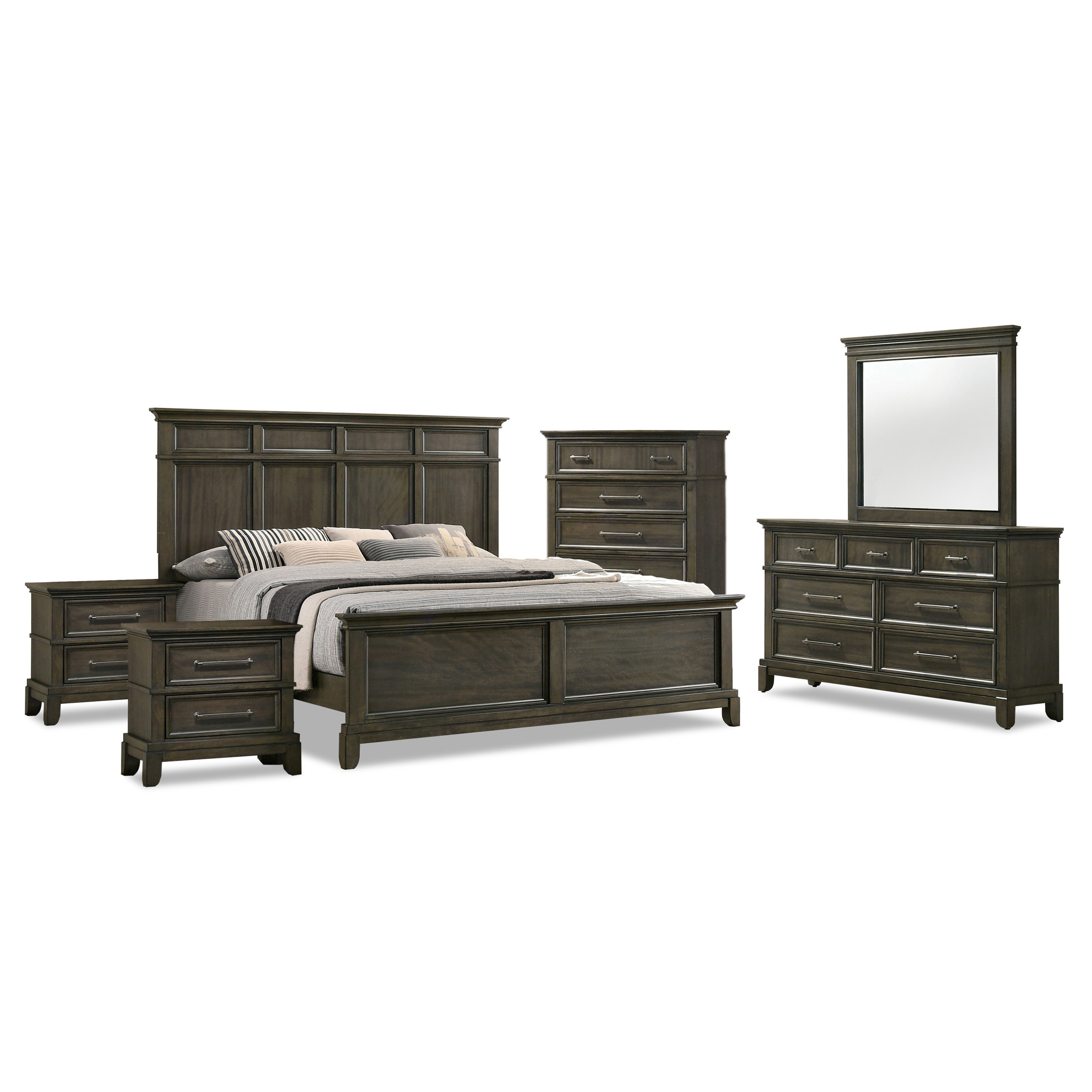 Charlton Home® Filloreta 6 Piece Bedroom Set | Wayfair
