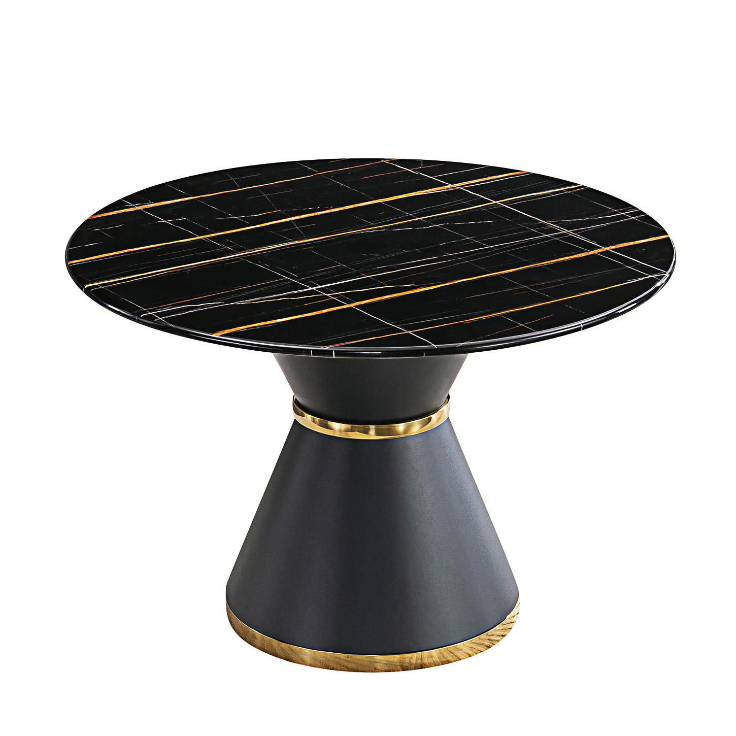 Rosdorf Park Round Dining Table With Columnar Base - Wayfair Canada