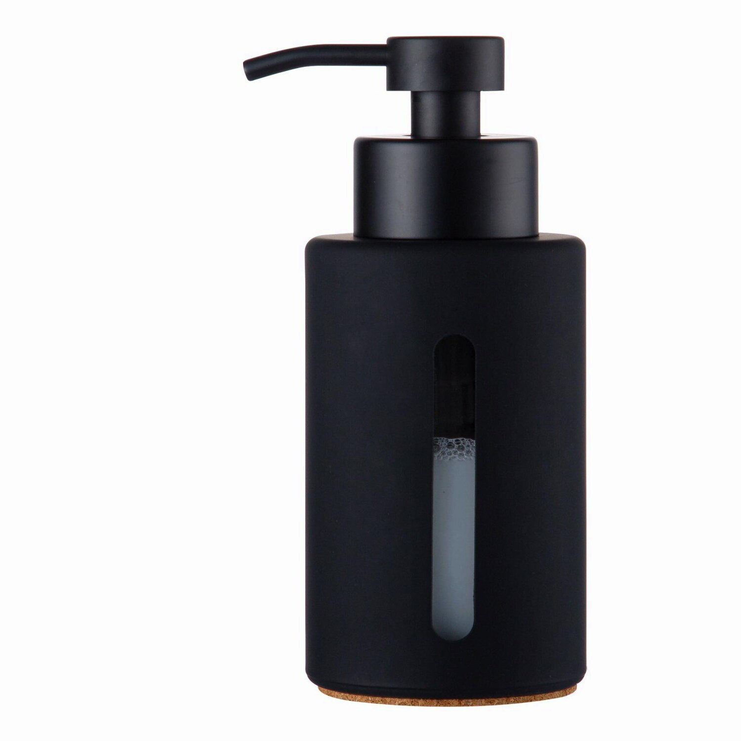 Latitude Run® Matte Black Soap Dispenser - 12oz Rust Proof Hand Pump ...