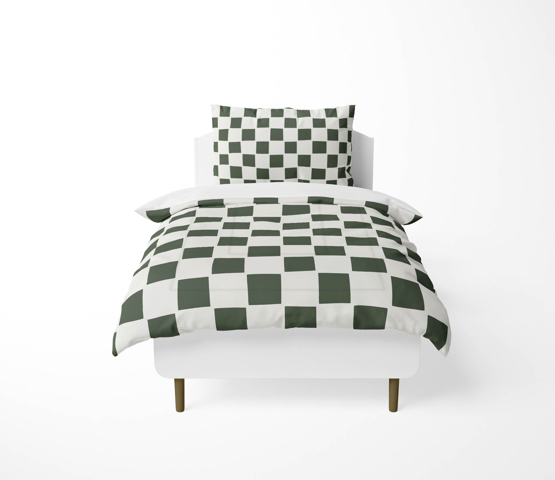 Christopher's Corner Checkered Comforter Set | Wayfair