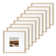 Haus and Hues Solid Wood Picture Frame - Set of 9 & Reviews | Wayfair