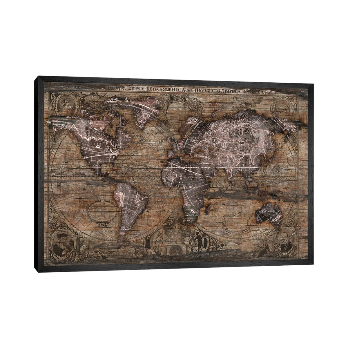 Trent Austin Design Vintage Art World Map | Wayfair.co.uk