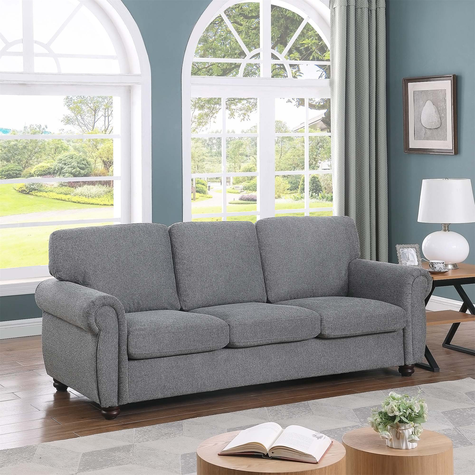 Darby Home Co Comfortable Sofa with Versatile Design for All Spaces ...