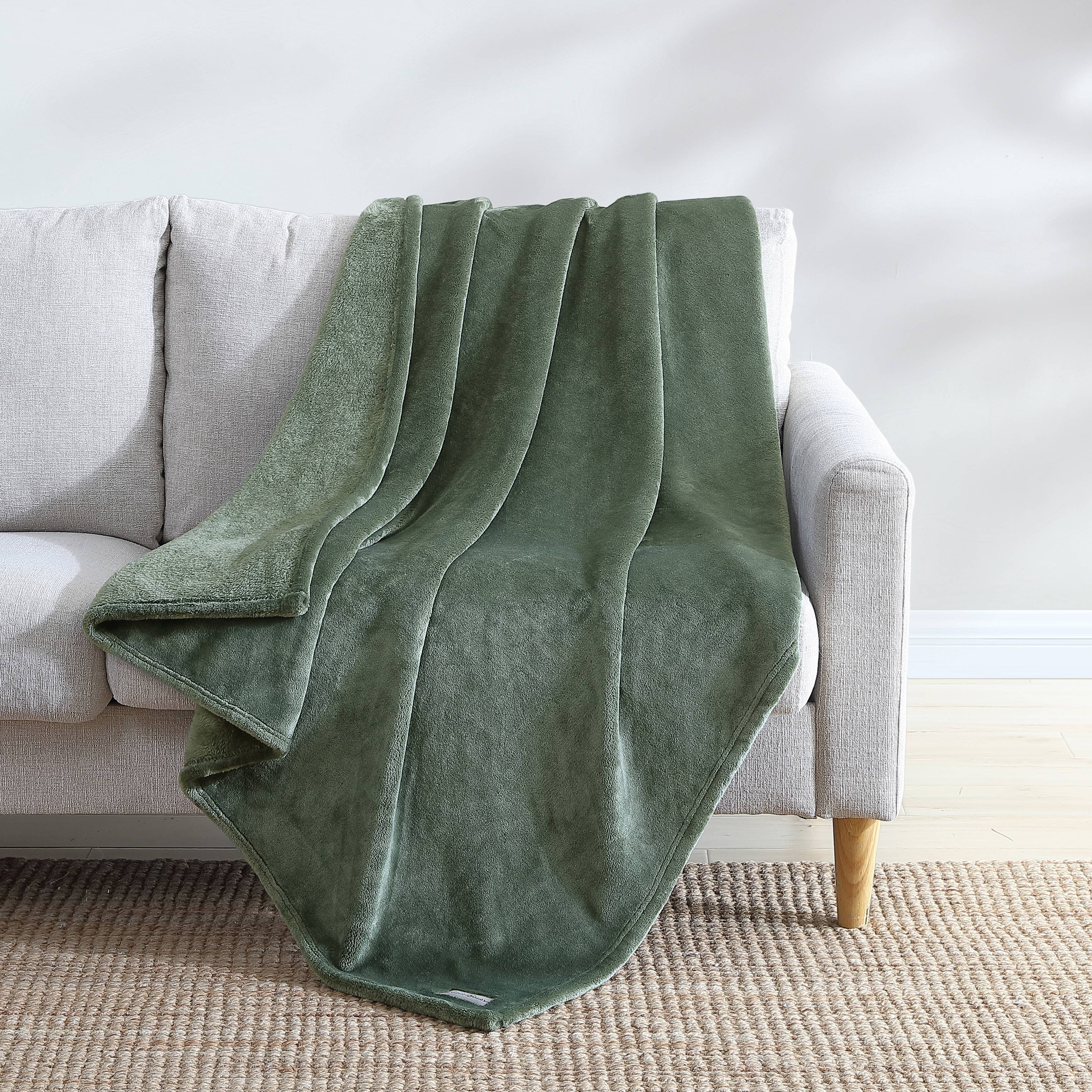 Eddie Bauer Ultra Lux Plush Solid Throw Blankets & Reviews | Wayfair