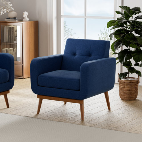 Polyester & Polyester blend Accent Chairs You'll Love | Wayfair