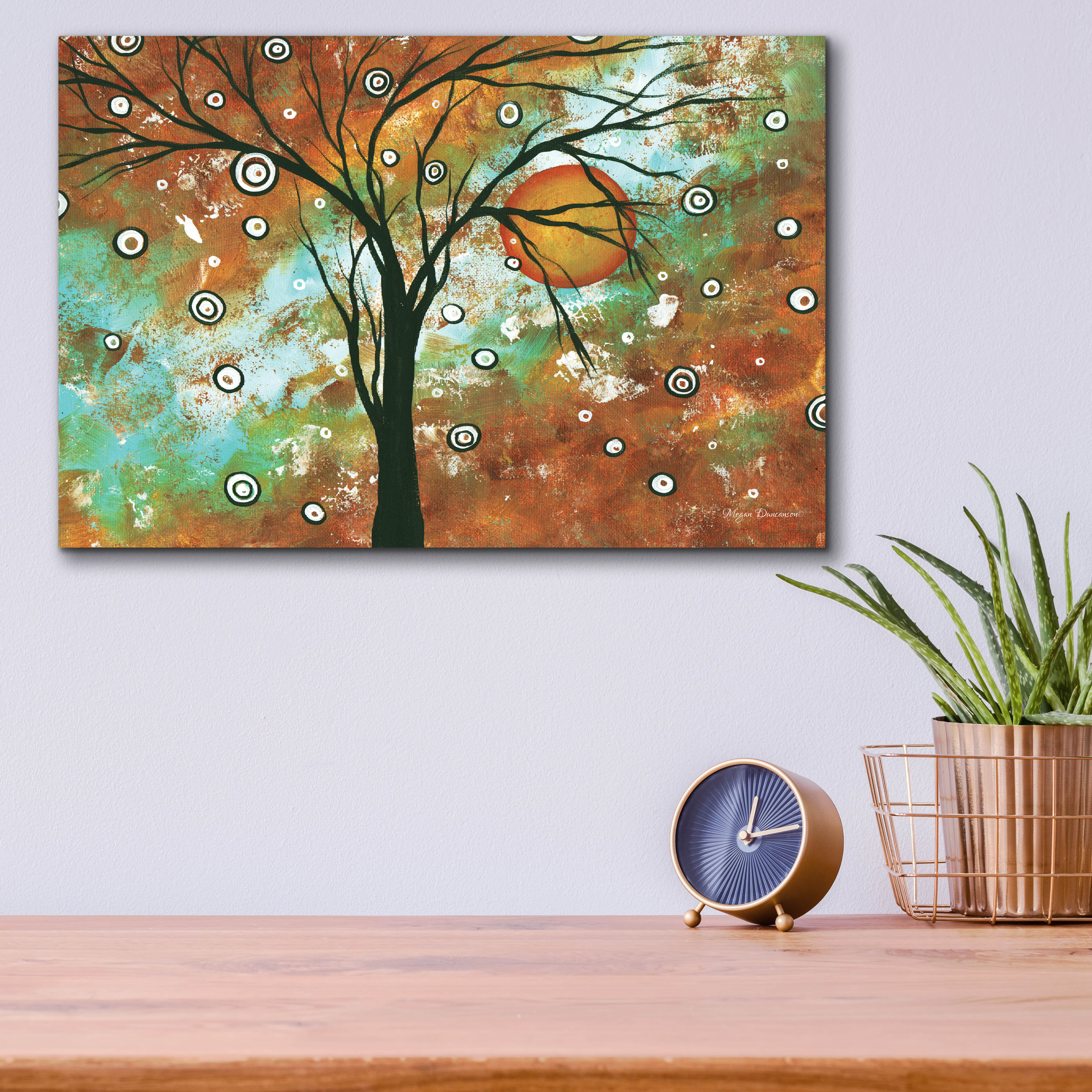 Winston Porter 'Autumn's Eve' by Megan Duncanson, Acrylic Glass Wall ...