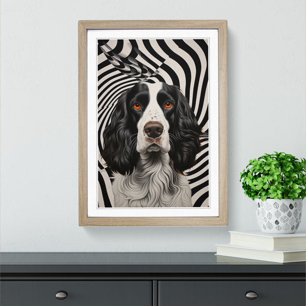 Marlow Home Co. English Springer Spaniel Op No.2 - Single Picture Frame ...