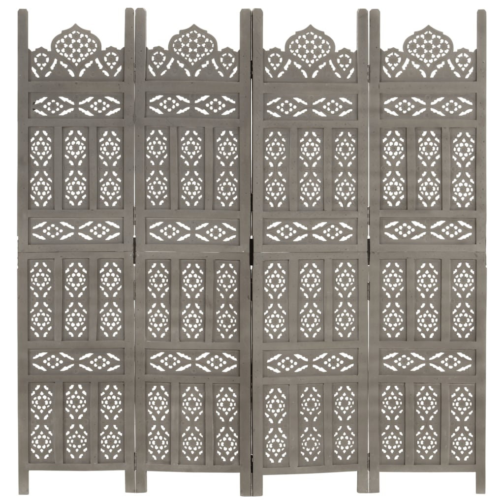 Bungalow Rose Room Divider Folding Privacy Screen for Home Office Solid ...