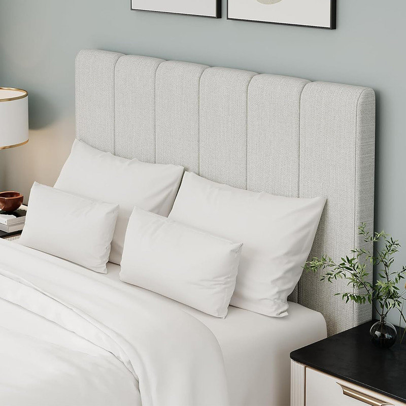 Hokku Designs Upholstered King Headboard,Foldable Headboard for King ...