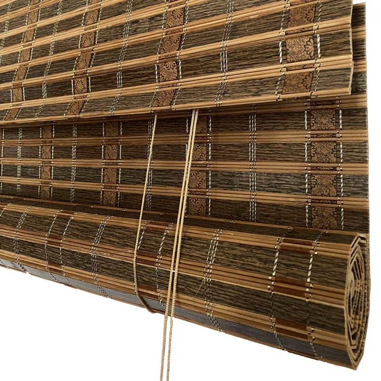 Bay Isle Home Store à enroulement semi-transparent brun pour l ...