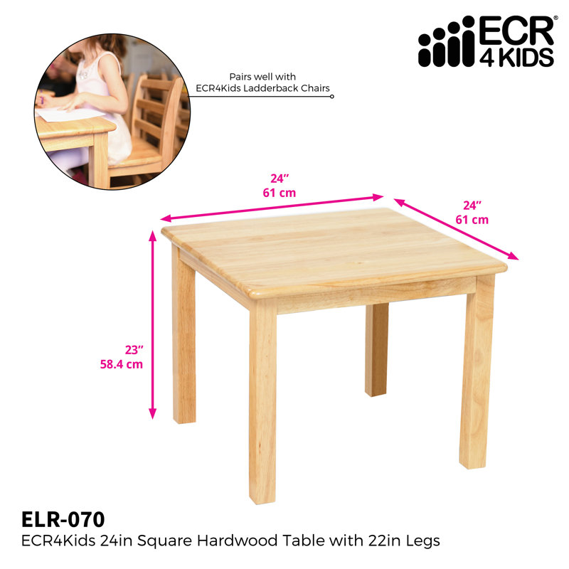 ECR4Kids Kids Play Or Activity Table & Reviews | Wayfair