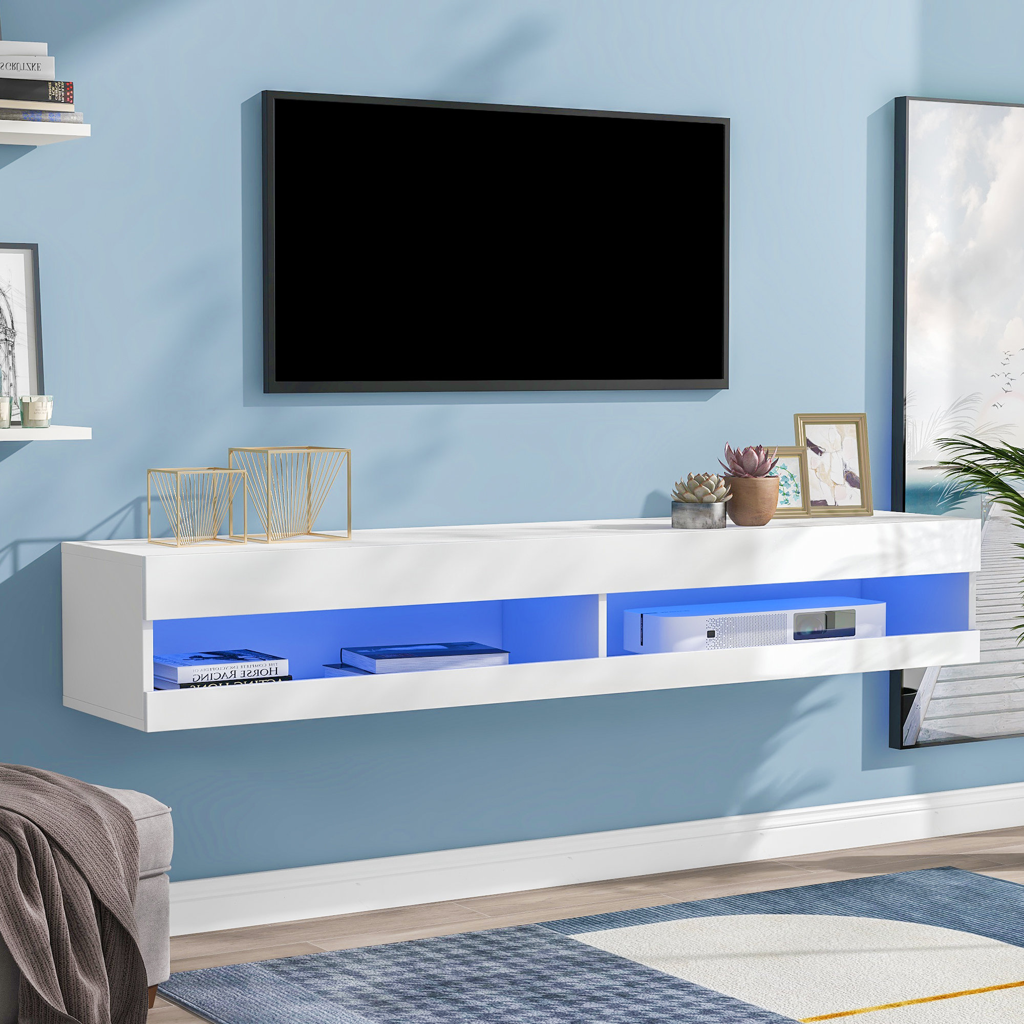 Wade Logan Kardos TV Stand for TVs up to 65" & Reviews | Wayfair.ie