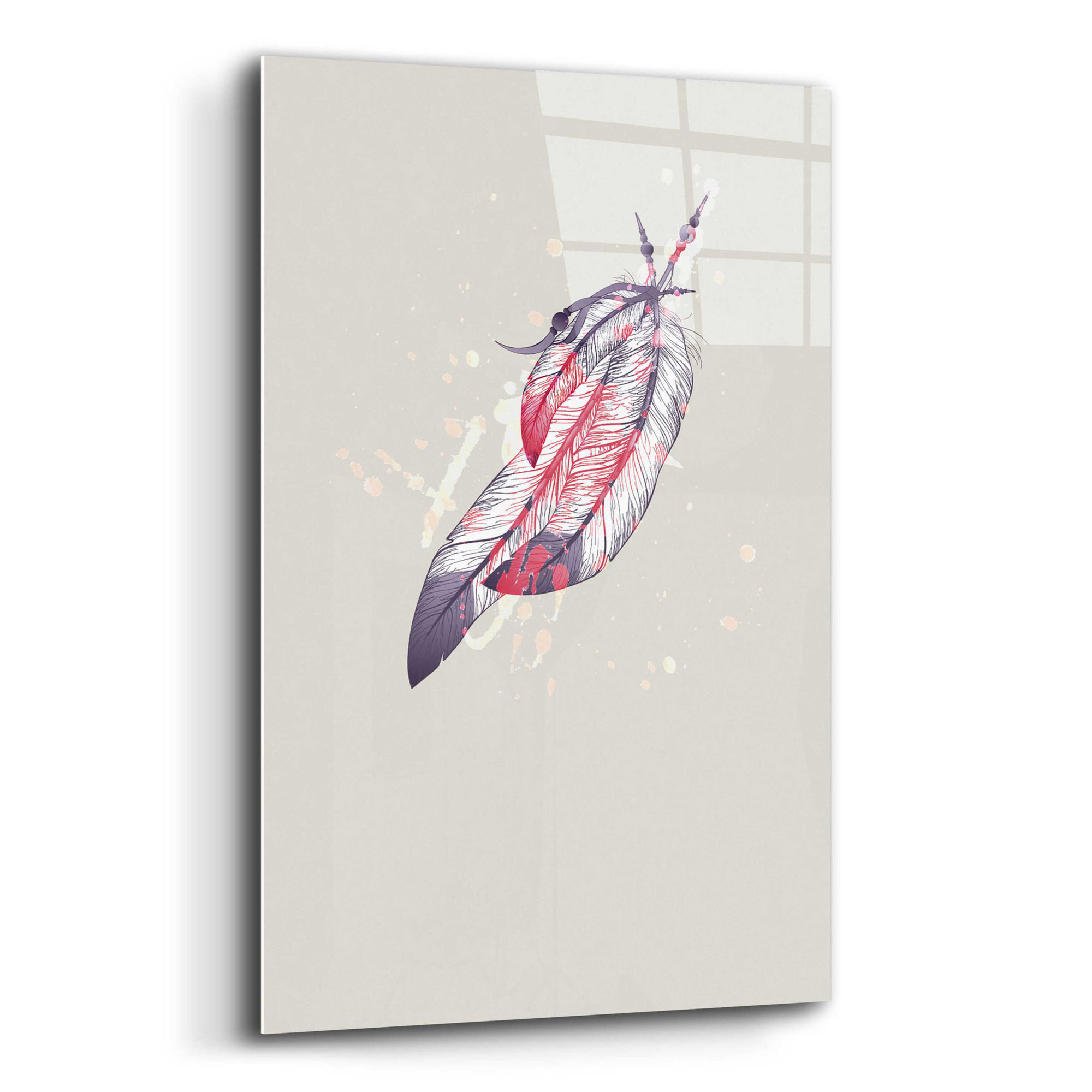 Bungalow Rose Eagle Feather I by Incado - Unframed Print | Wayfair