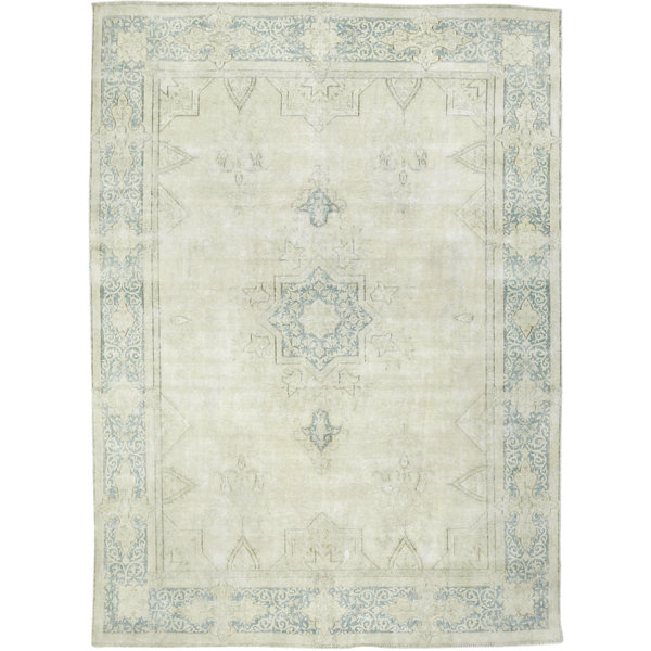 ADMINRUGS Muted Beige Traditional 10X13 Oriental Area Rug | Perigold