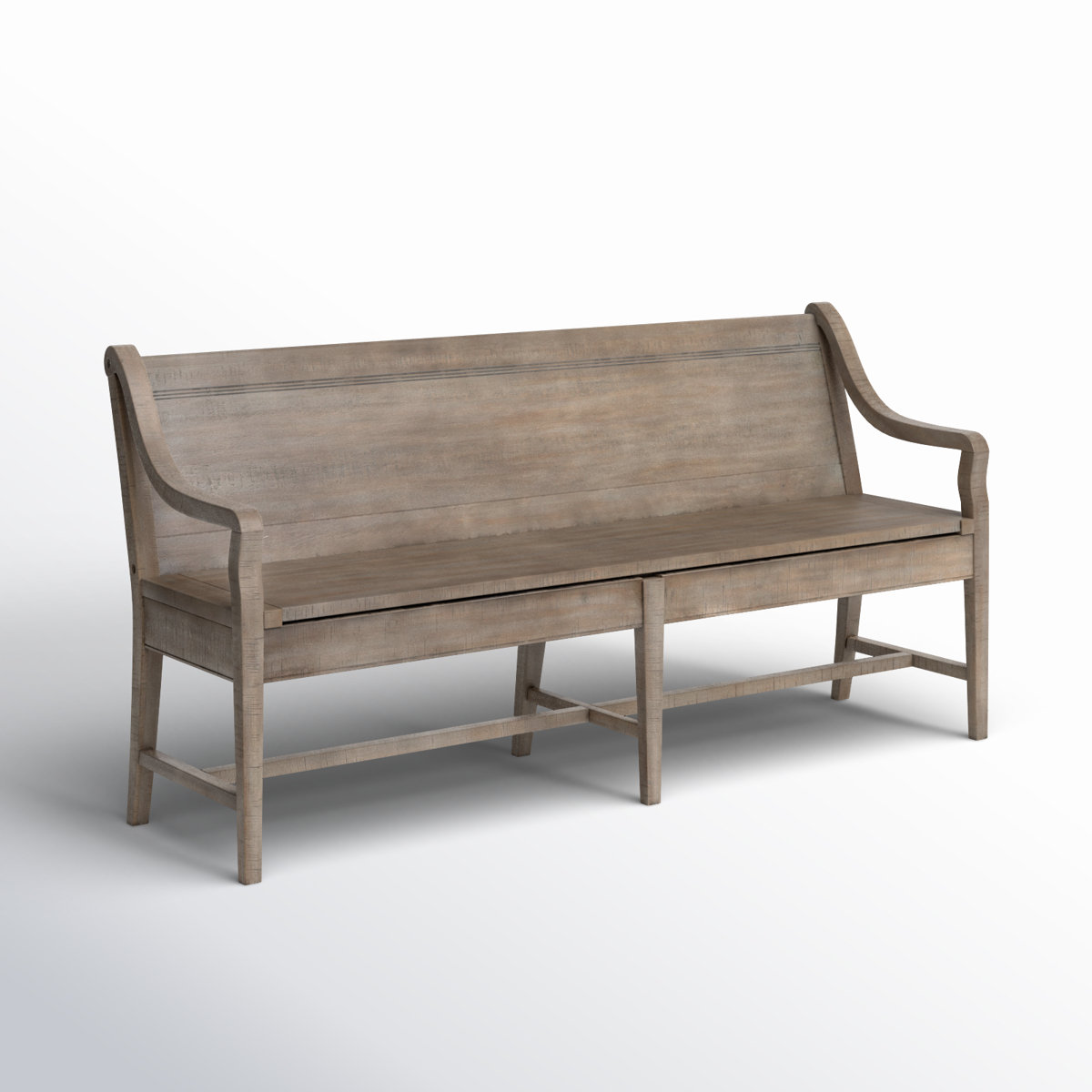 Birch Lane™ Emilie Solid Wood Flip Top Storage Bench & Reviews | Wayfair
