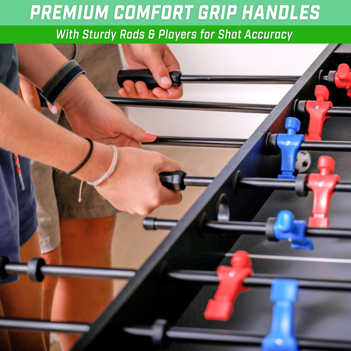 Gosports 48" Game Room Size Foosball Table - Includes 4 Balls And 2 Cup ...