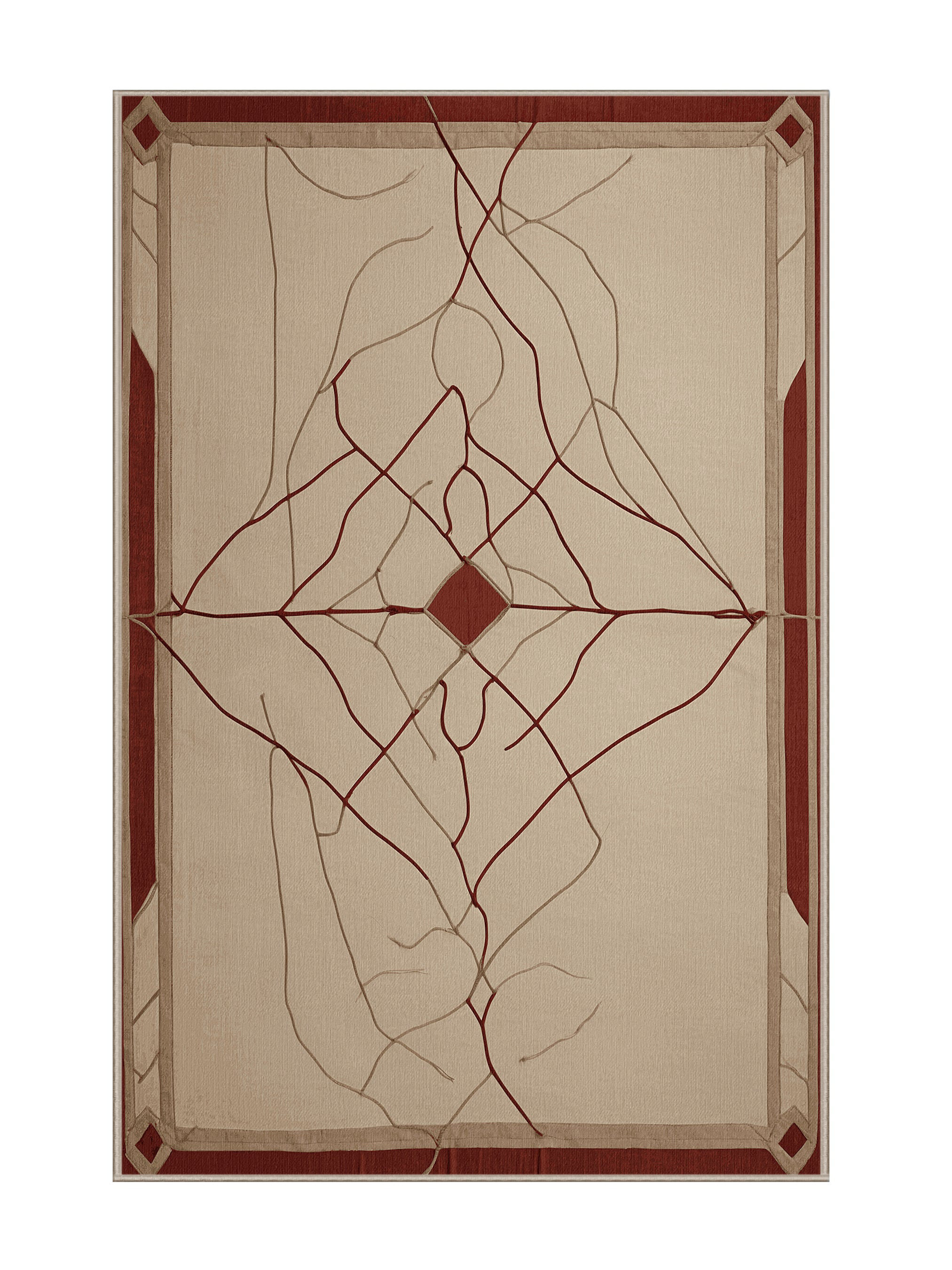 Charlton Home® Linear Echoes Rug | Wayfair