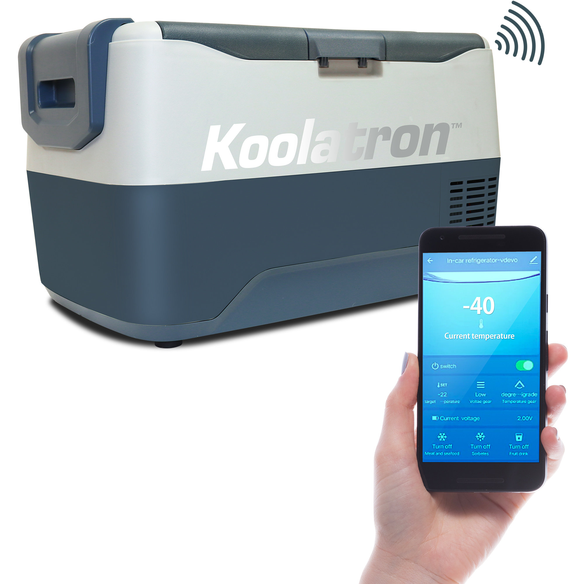 Koolatron Europe Koolatron SmartKool Bluetooth Enabled Cooler Freezer 30L AC DC | Wayfair.co.uk