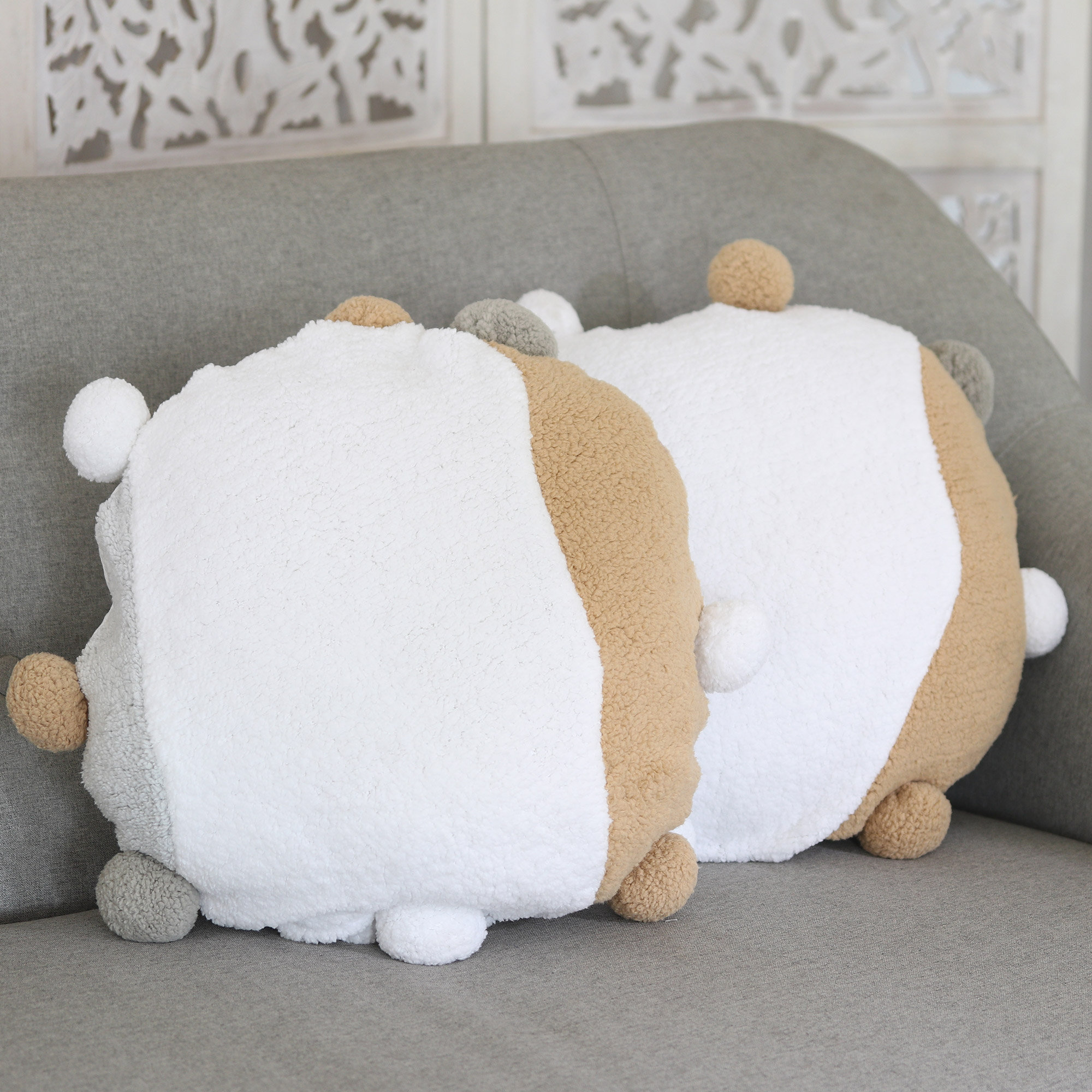 Novica Handmade Merry Orbs Embellished Cushion Covers (Pair) | Wayfair