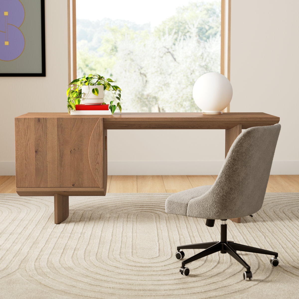 AllModern Statler Desk | Wayfair