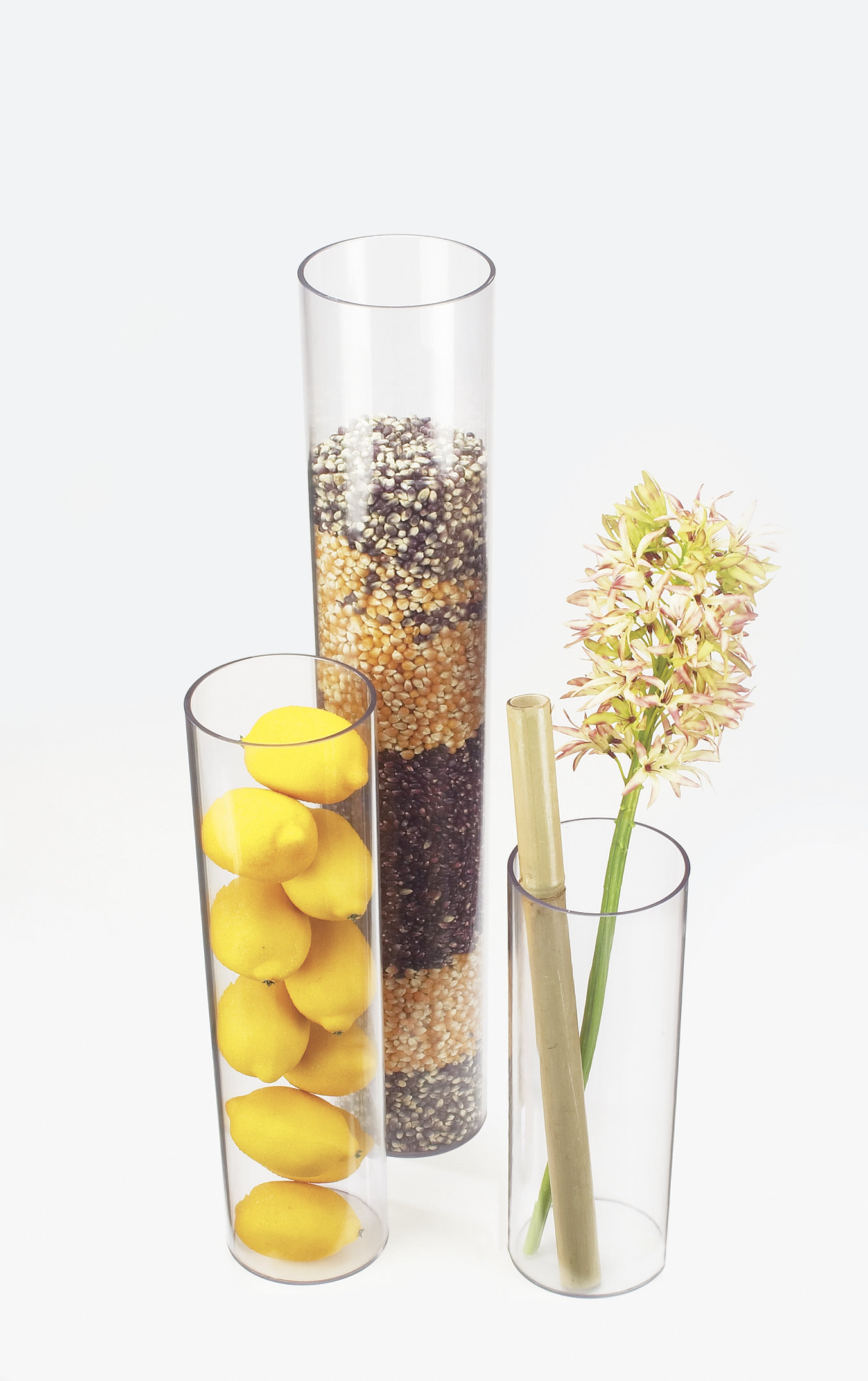 Cal-Mil Round 4" X 16" Clear Acrylic Accent Display Tube | Wayfair