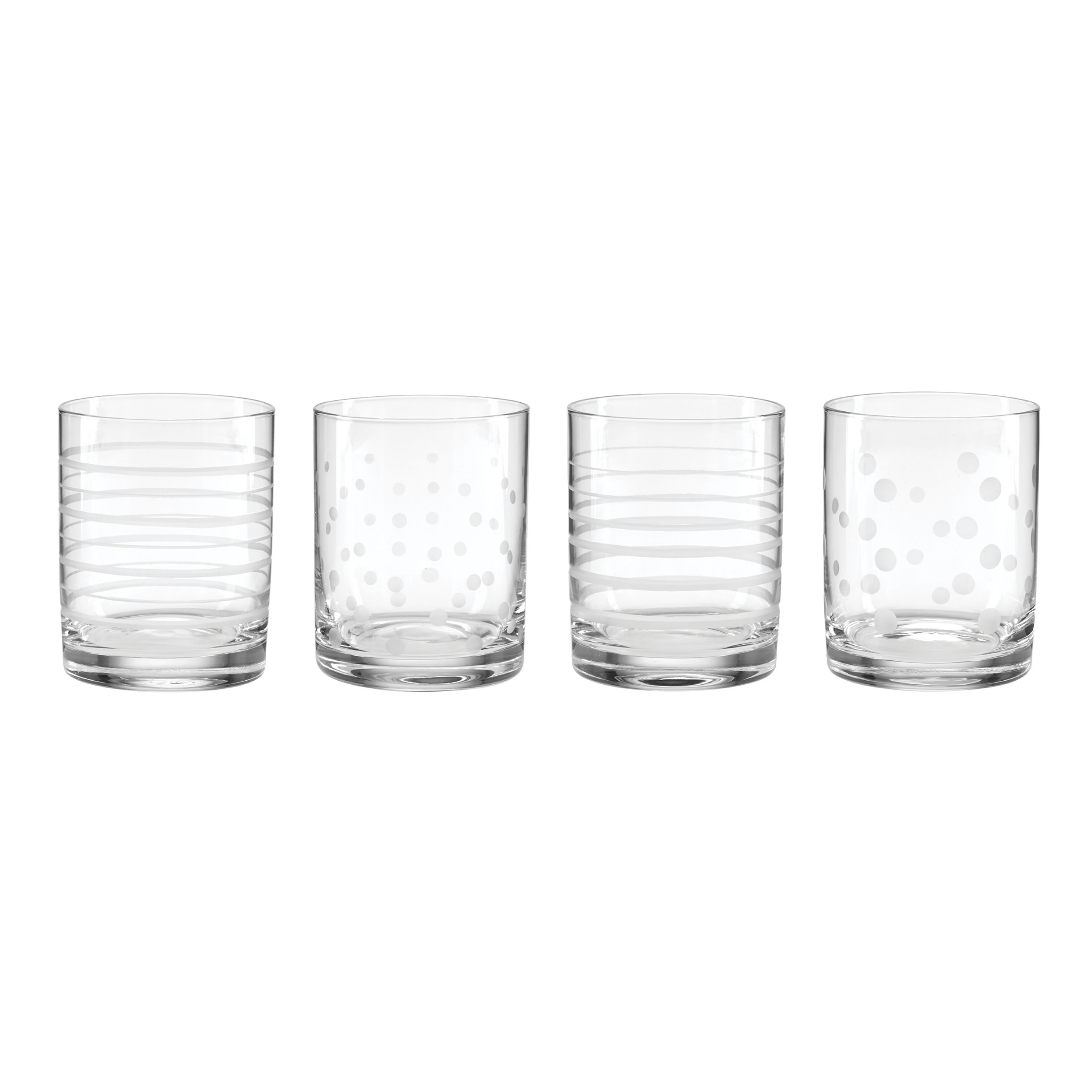 Oneida Mingle DOF Glasses, Set of 4 | Wayfair