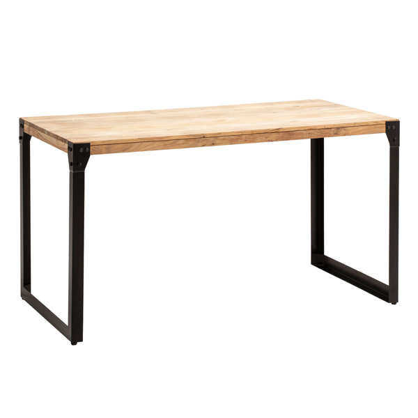 Borough Wharf Dining table 120 cm solid acacia wood dining table ...
