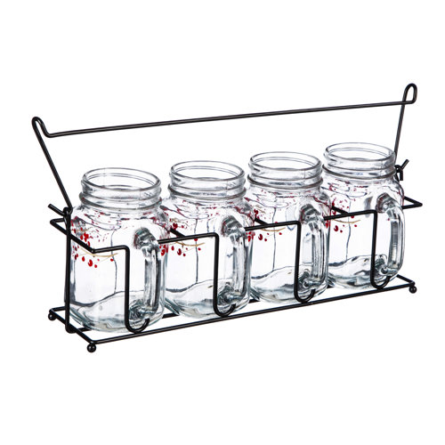 August Grove® Mingus 16oz. Mason Jar Set | Wayfair