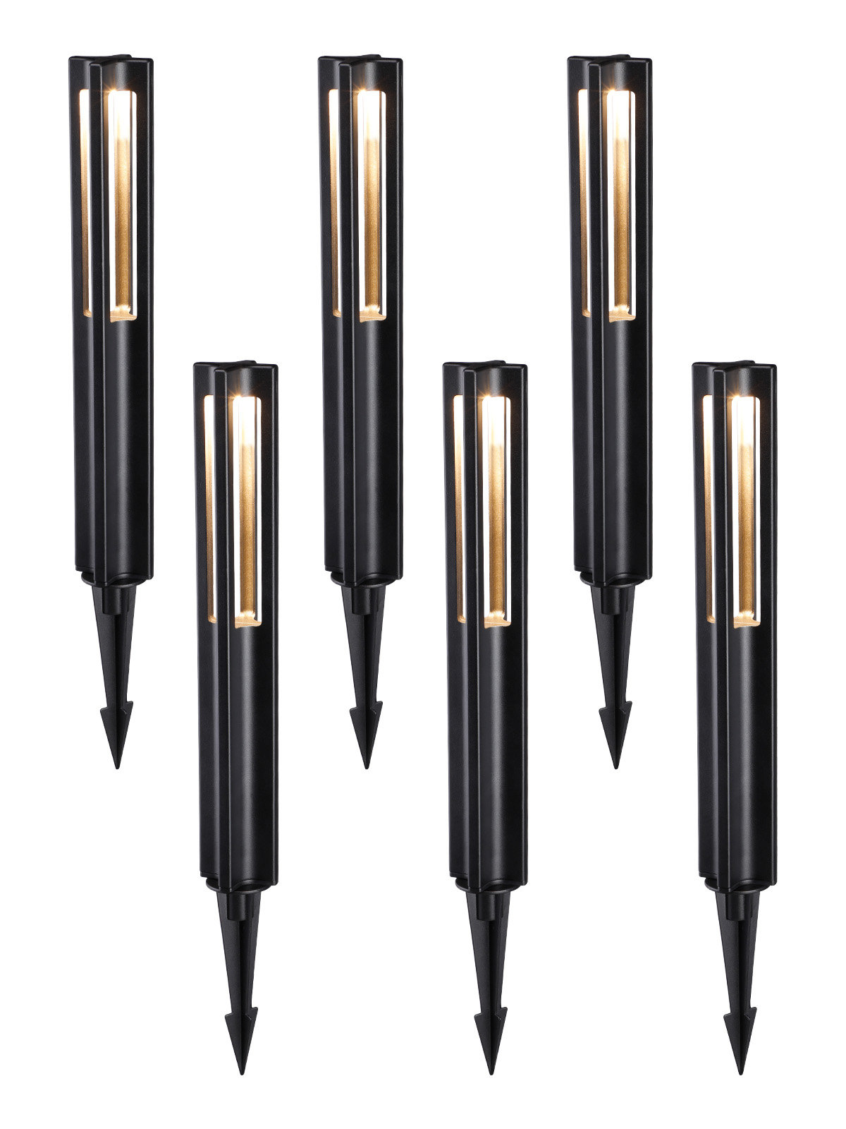 LEDVANS Hollow Out LED Path Light, 12-24V AC/DC Low Voltage Landscape ...