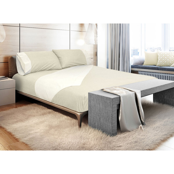 Safdie & Co. Inc. 100% Cotton Solid Colour Sheet Set & Reviews ...