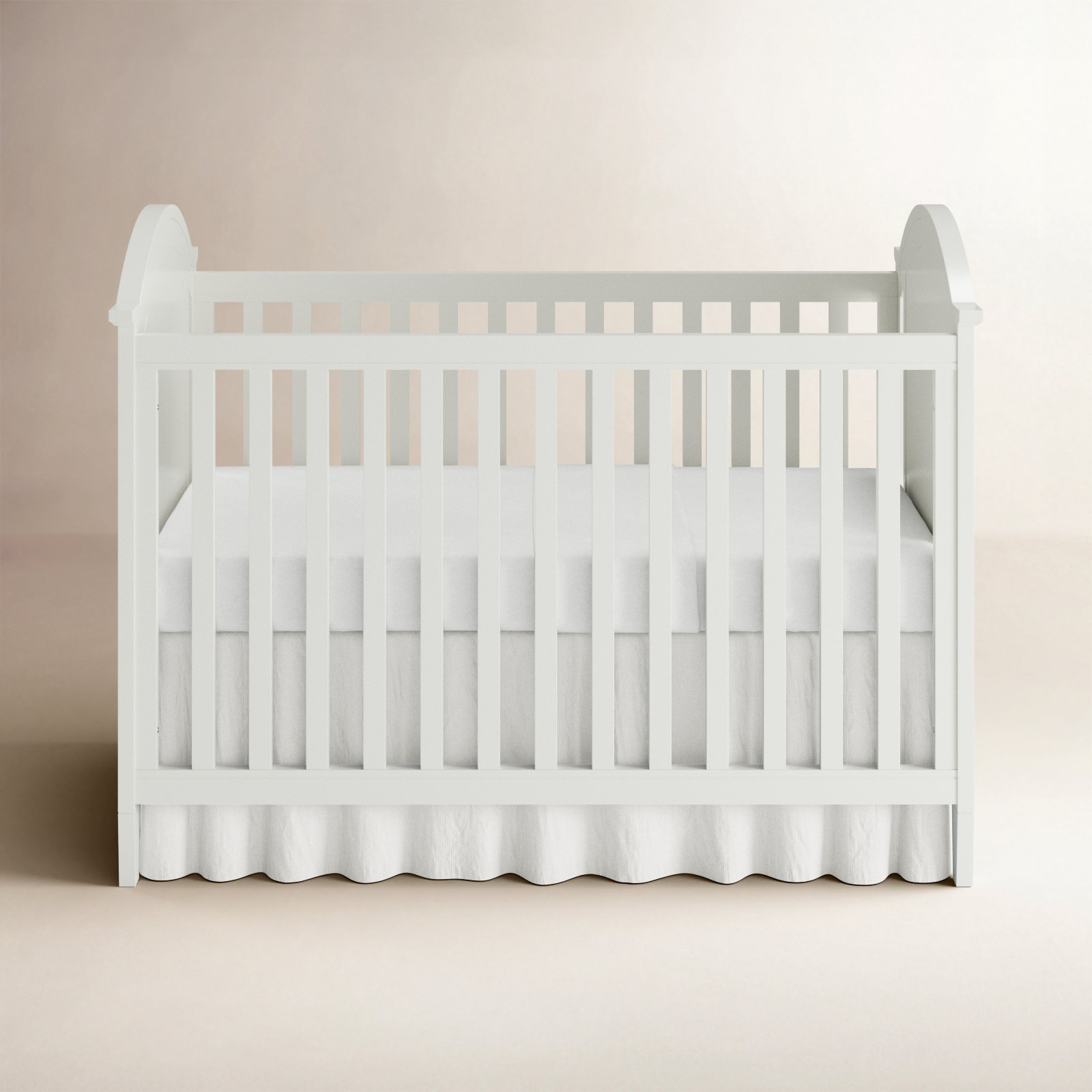 Birch Lane™ Icarus Graber Solid Wood Crib with Detailed Panel | Wayfair