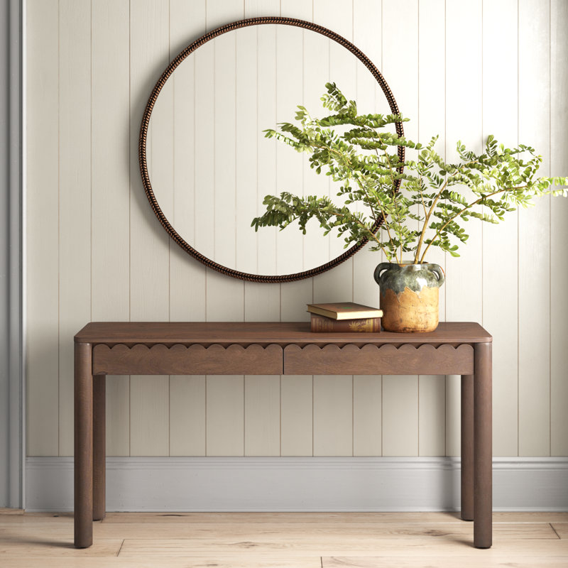 Birch Lane™ Lola 57.5" Wood Console Table | Wayfair