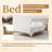 Red Barrel Studio King Size Bamboo Platform Bed with 46.5" Tall ...