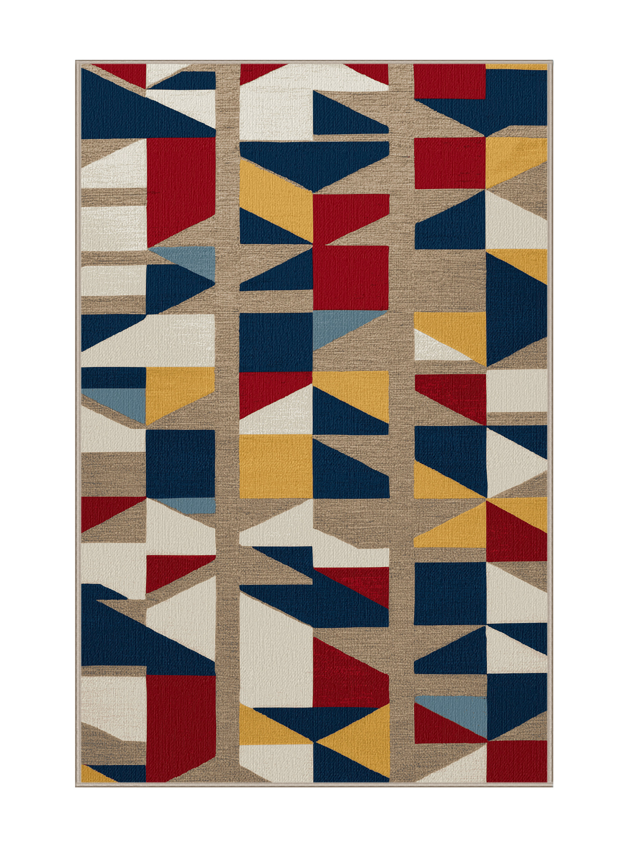 Longshore Tides Washable Naval Signal Flags Coastal Area Rug | Wayfair