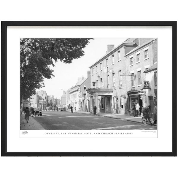 The Francis Frith Collection Oswestry, The Wynnstay Hotel And Church ...