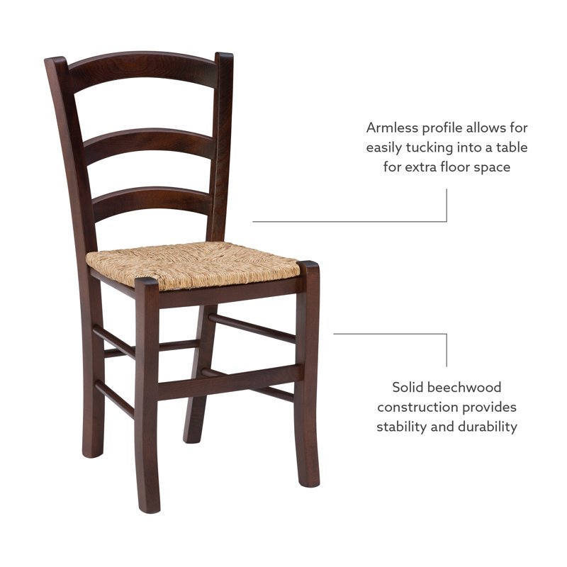 George Oliver Solid Wood Side Chair & Reviews | Wayfair