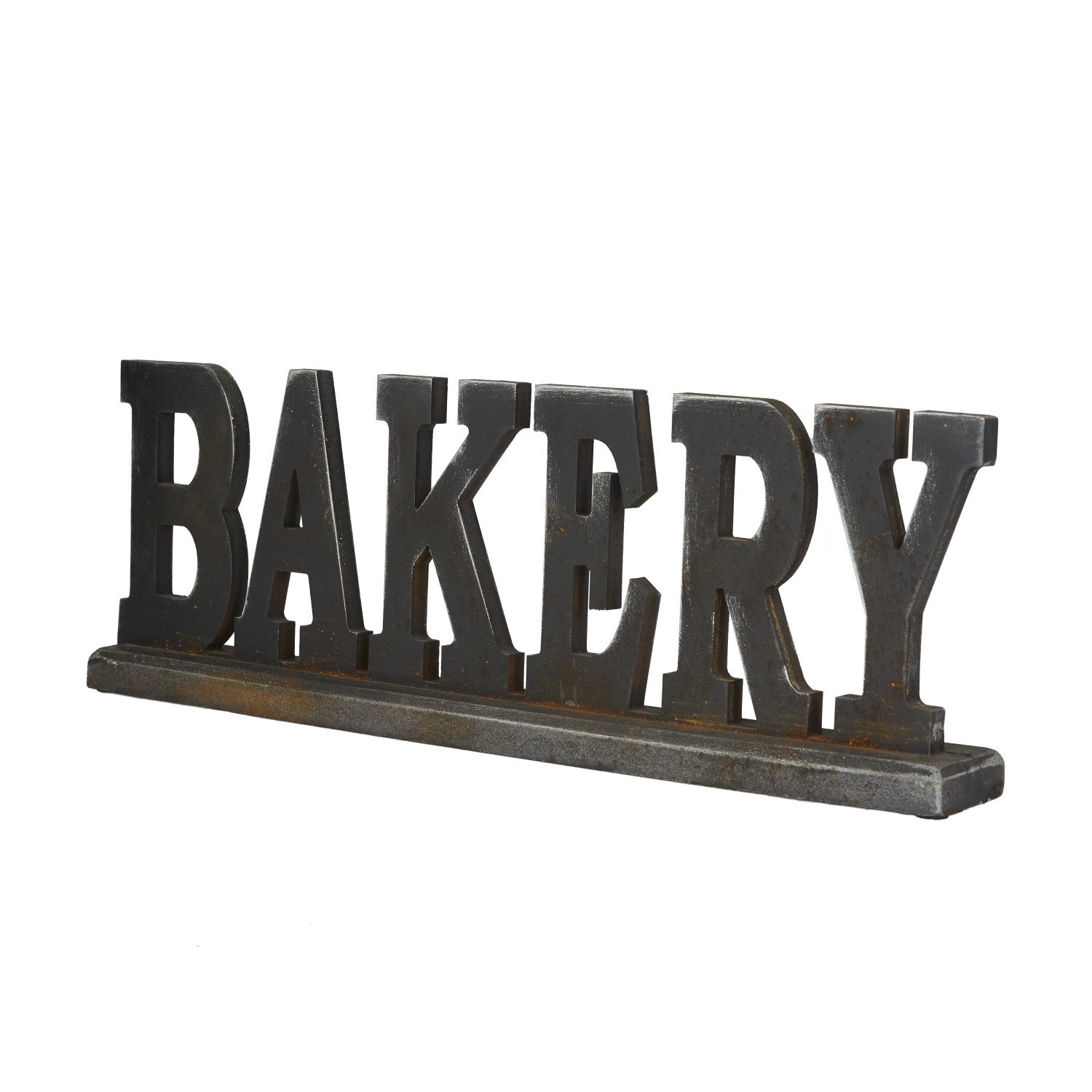 Gracie Oaks Culberson Wood Bakery Sign Letter Block & Reviews | Wayfair