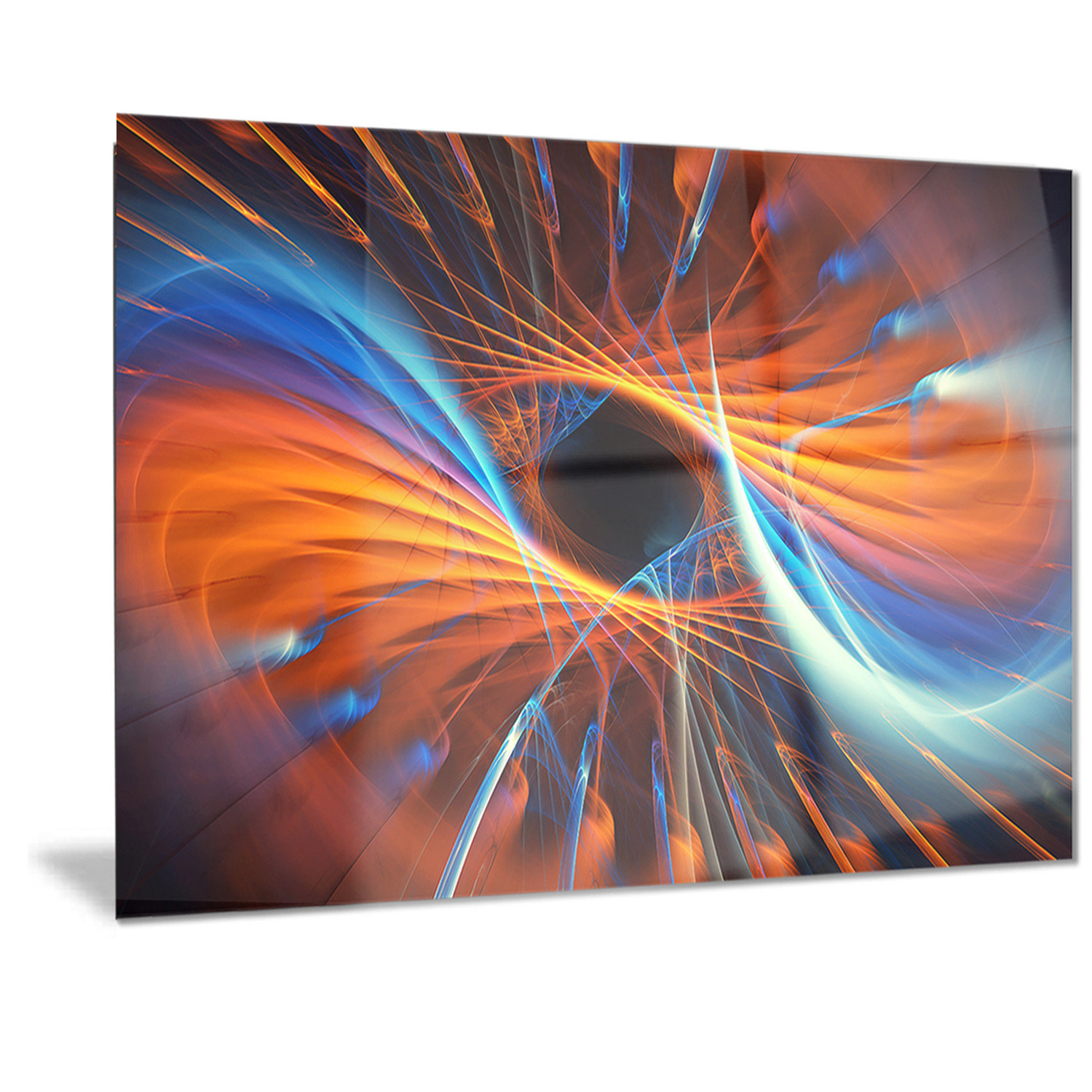 Design Art Metal 'Centered ' Graphic Art | Wayfair