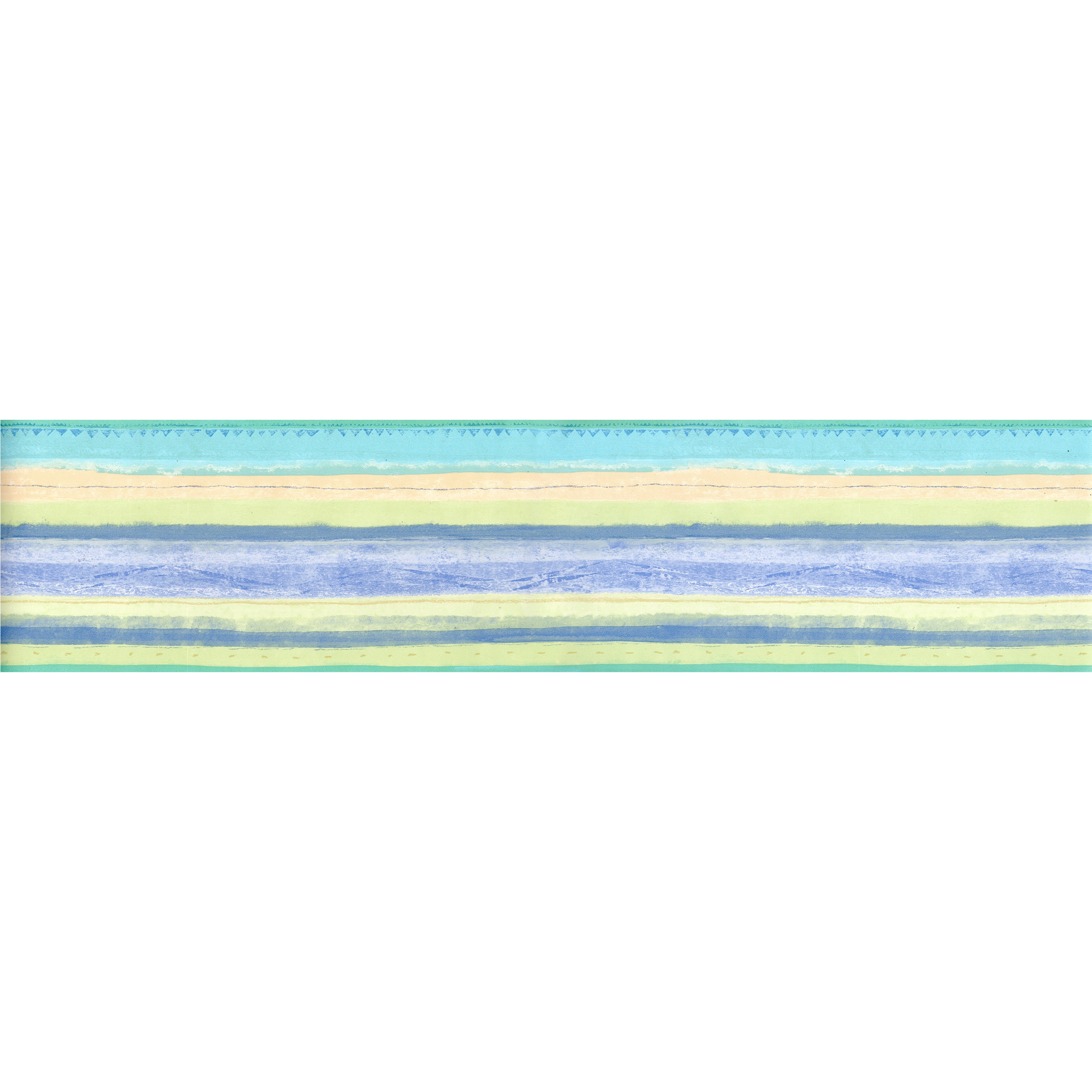 Highland Dunes Alexas Pastel Stripe Border | Wayfair