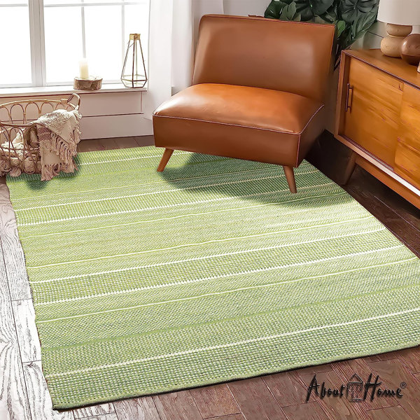 ABOUT HOME No Pattern Hand Woven Hand Knotted Area Rug | Wayfair.co.uk