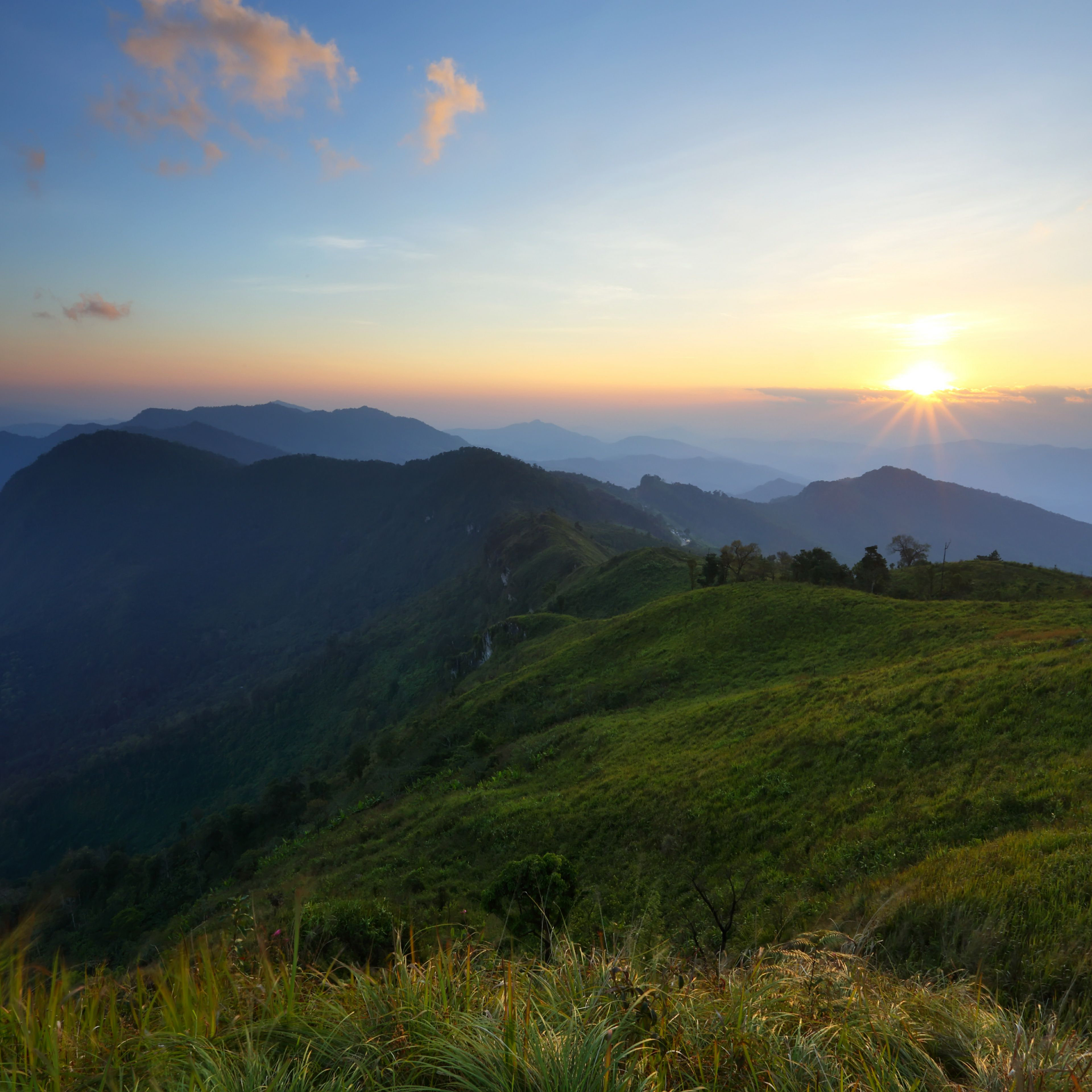 Millwood Pines Danita Sunset At Mountain by - Wrapped Canvas Photograph ...
