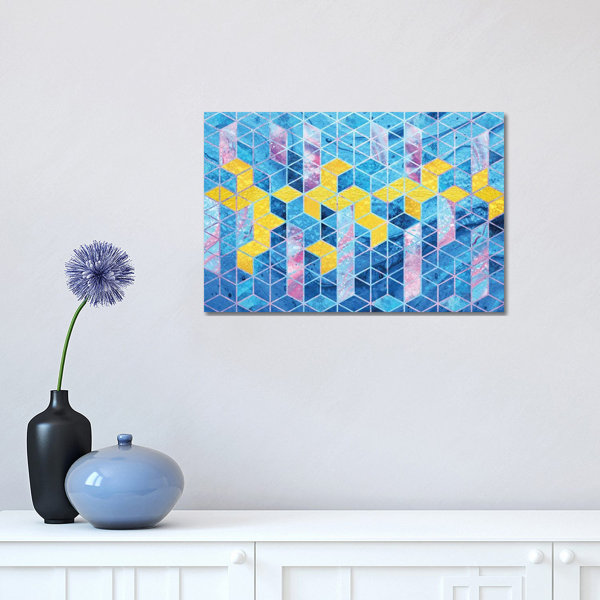 Corrigan Studio Geometric XXXXI by Tenyo Marchev - Wrapped Canvas ...