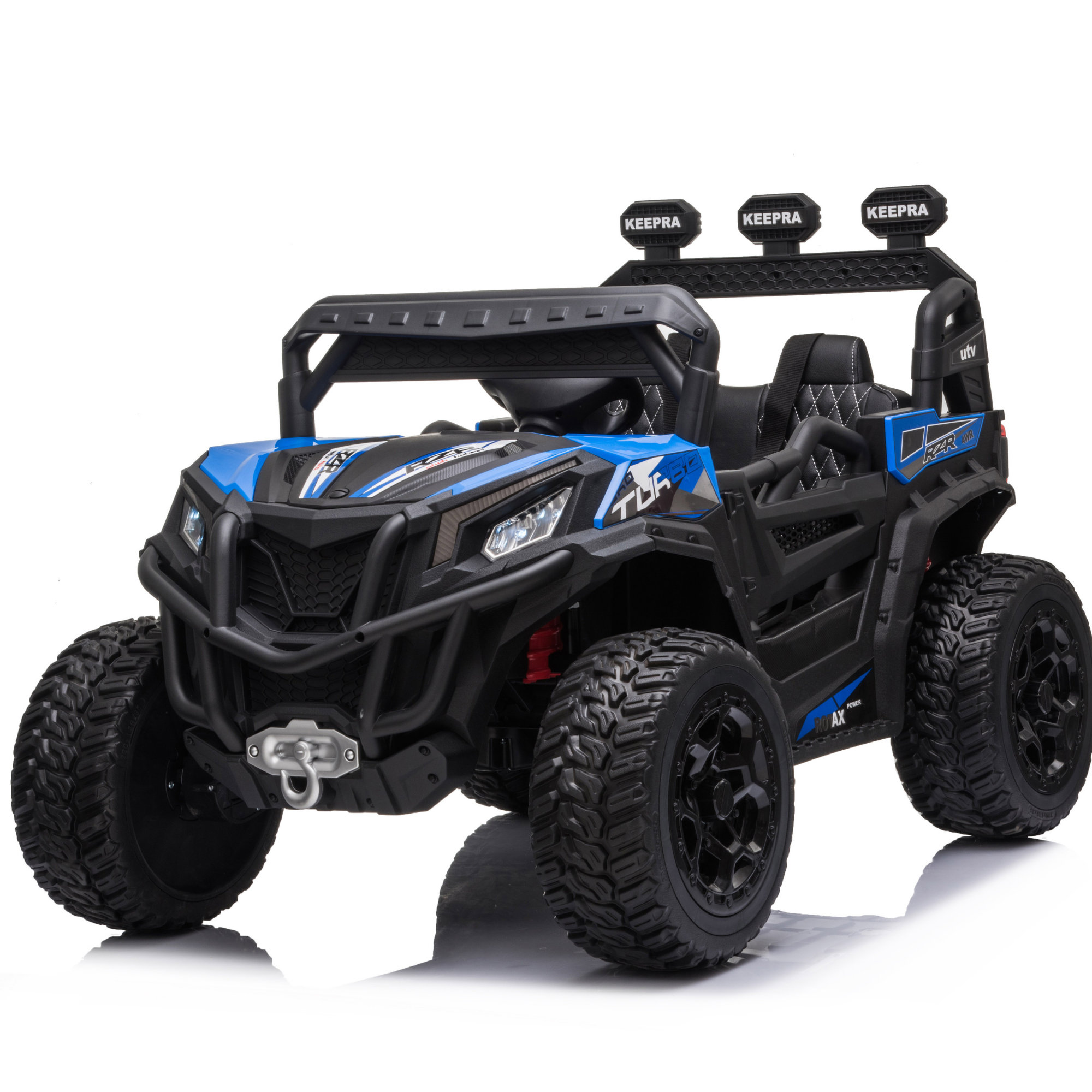 KidsVip Junior Sport Utility 12V Kids’ and Toddlers’ Ride-On Buggy ...