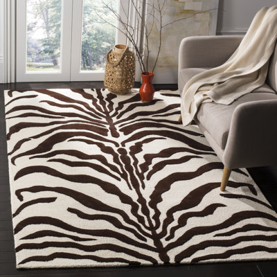 Mercer41 Cambridge Hand Tufted Wool Animal Print Rug & Reviews | Wayfair