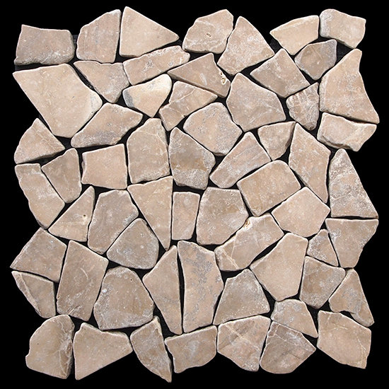 SAMPLE - Natural Stone Mosaic in Tan | Joss & Main
