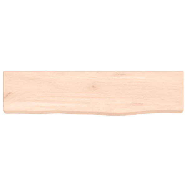 Alpen Home Wall Shelf Untreated Solid Wood Oak | Wayfair.co.uk