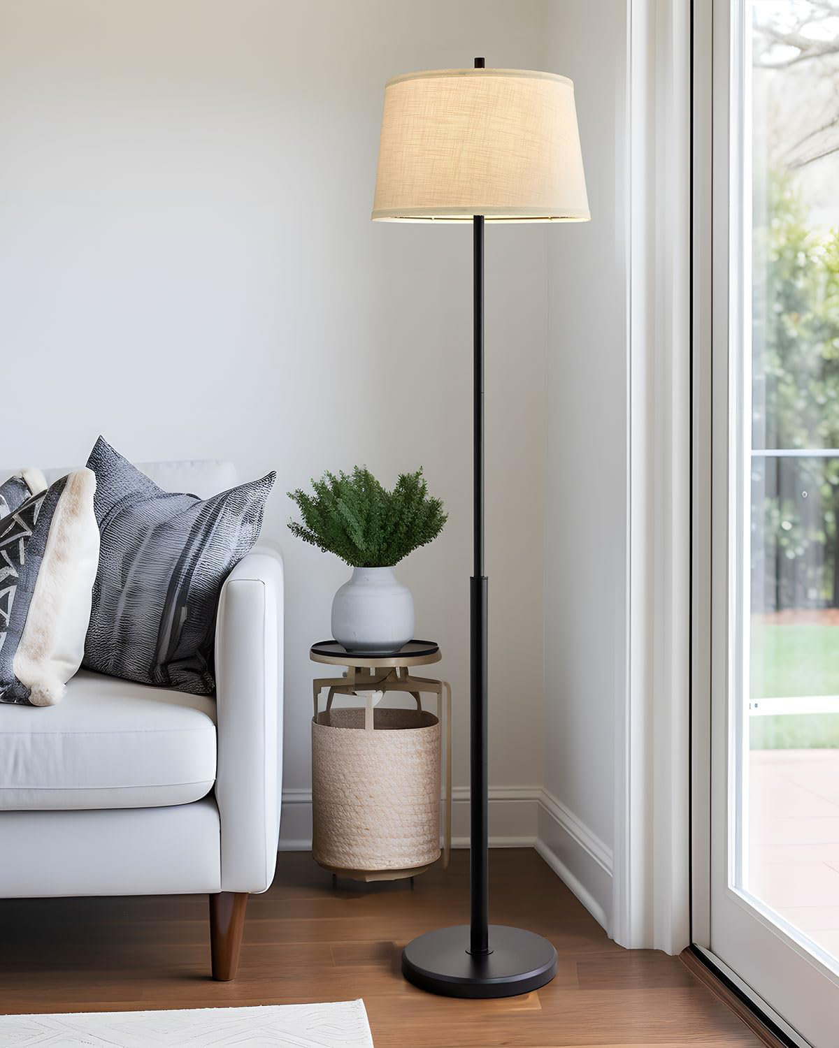 Latitude Run® Neleh 62" Floor Lamp | Wayfair