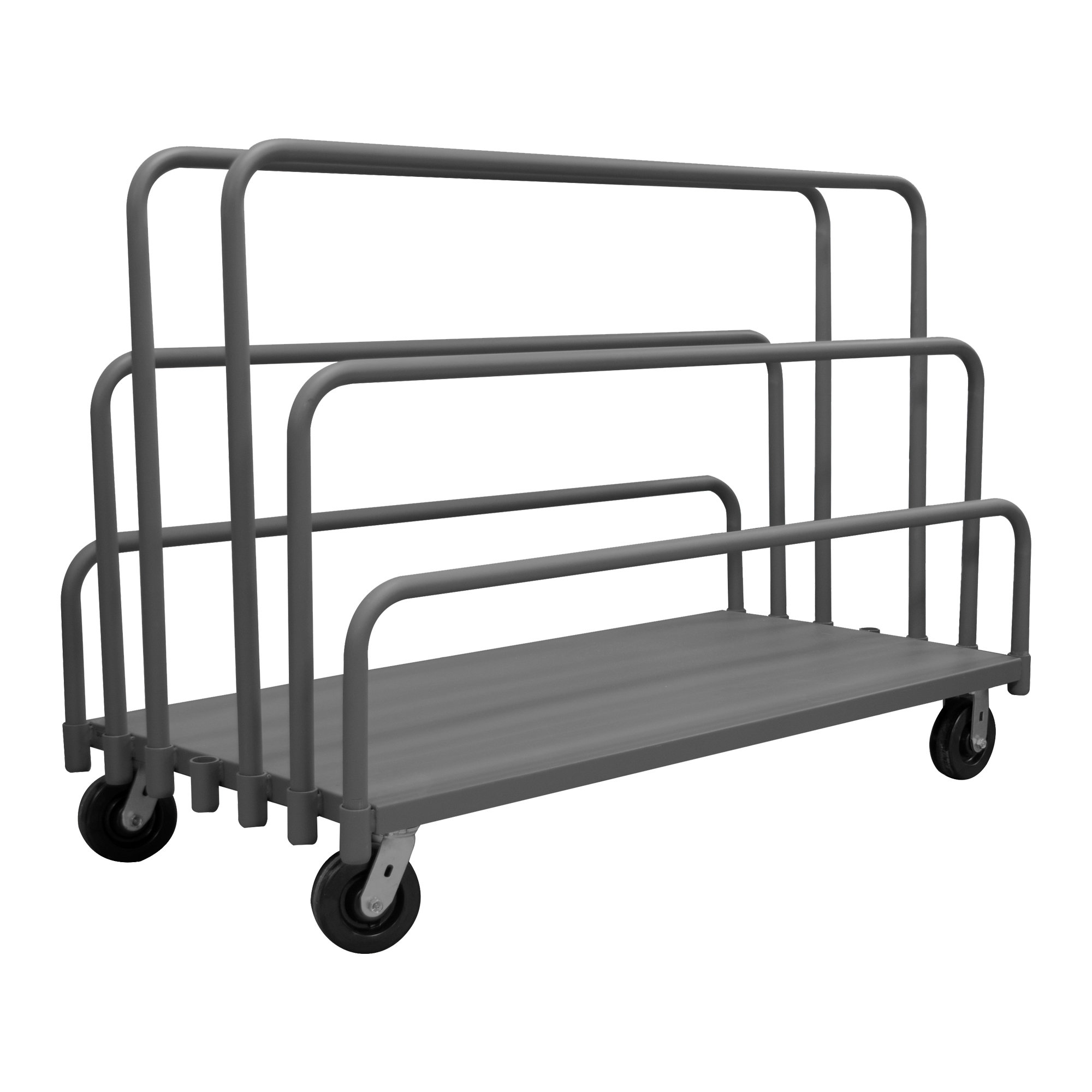 Durham Manufacturing 2000 lb. Capacity Adjustable Panel Platform Dolly ...